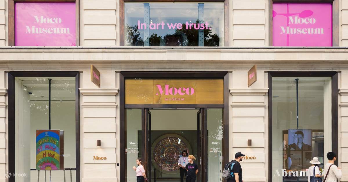 倫敦 Moco 博物館門票 - Klook 客路